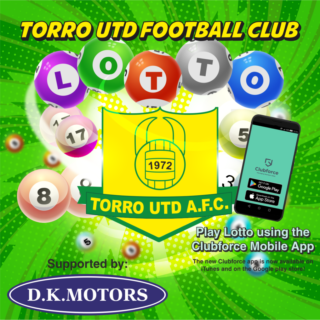NEW! Torro Utd Online Club Lotto | Torro United AFC
